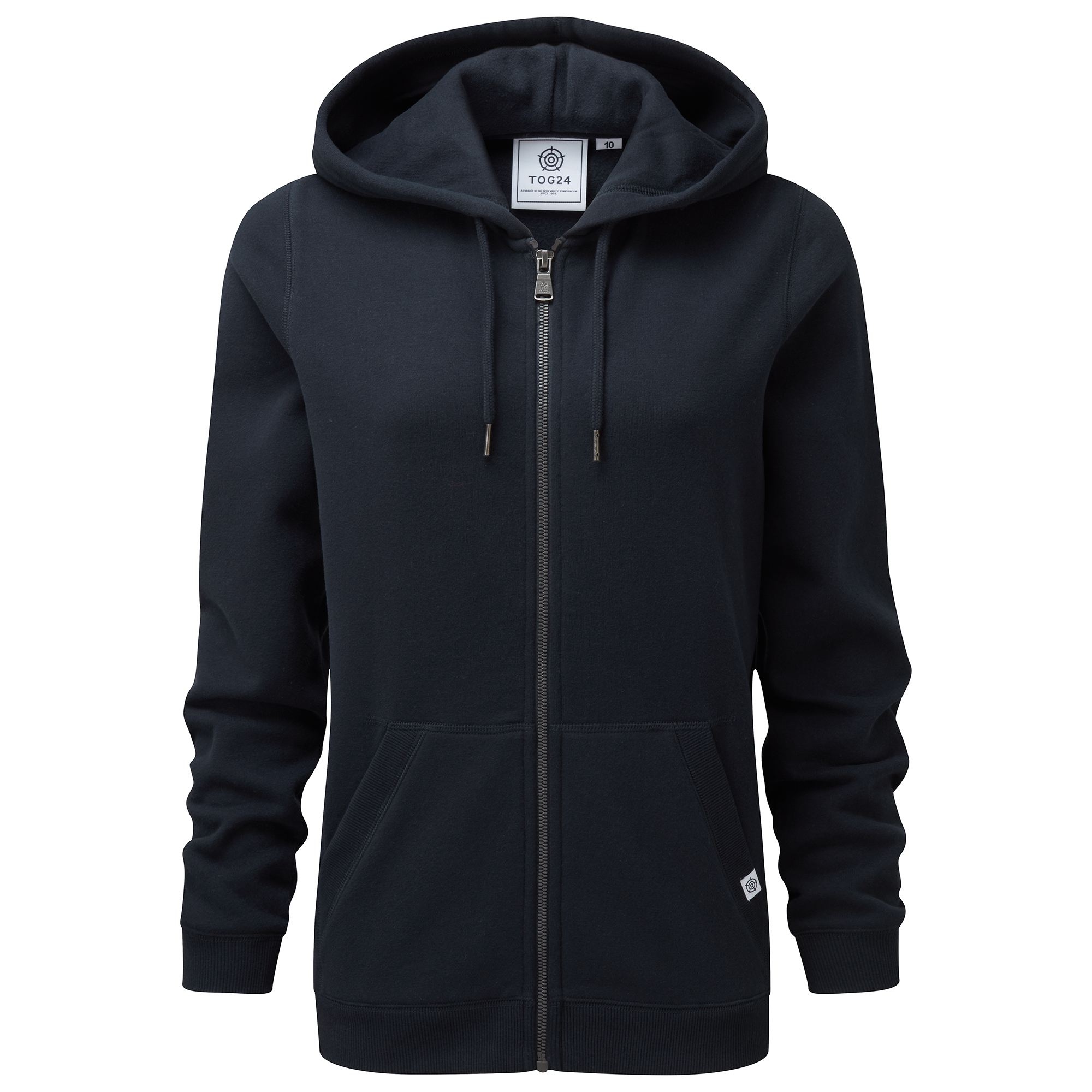 TOG24 Womens Zip Hoodie Sweatshirt Lounge Casual Pullover Outdoor ...